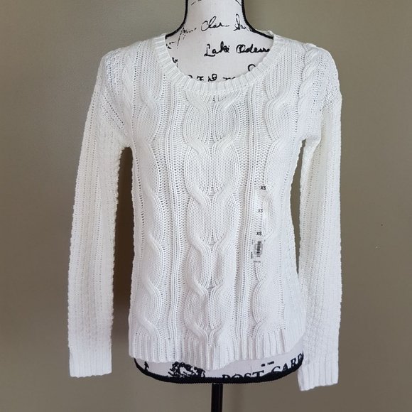 SO | Sweaters | Woments Sweater So White Size Xs New | Poshmark